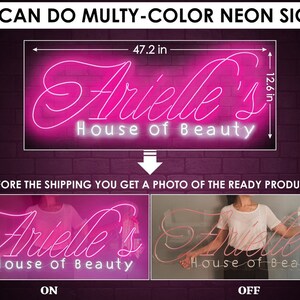 Custom Initials Sign Wedding Neon Sign Custom Initials - Etsy