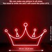 Crown Neon Signcrown Led Signneon Sign Crownled Neon Sign - Etsy