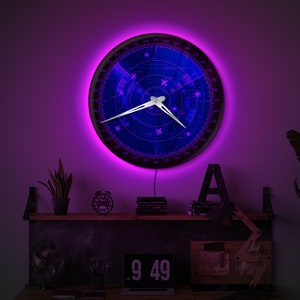 Aviation Wall Clock, Altimeter Clock, Wall Clock Led, Plane Clock ...