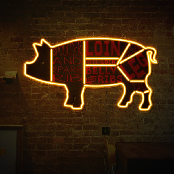 Restaurant Neon Sign - Etsy