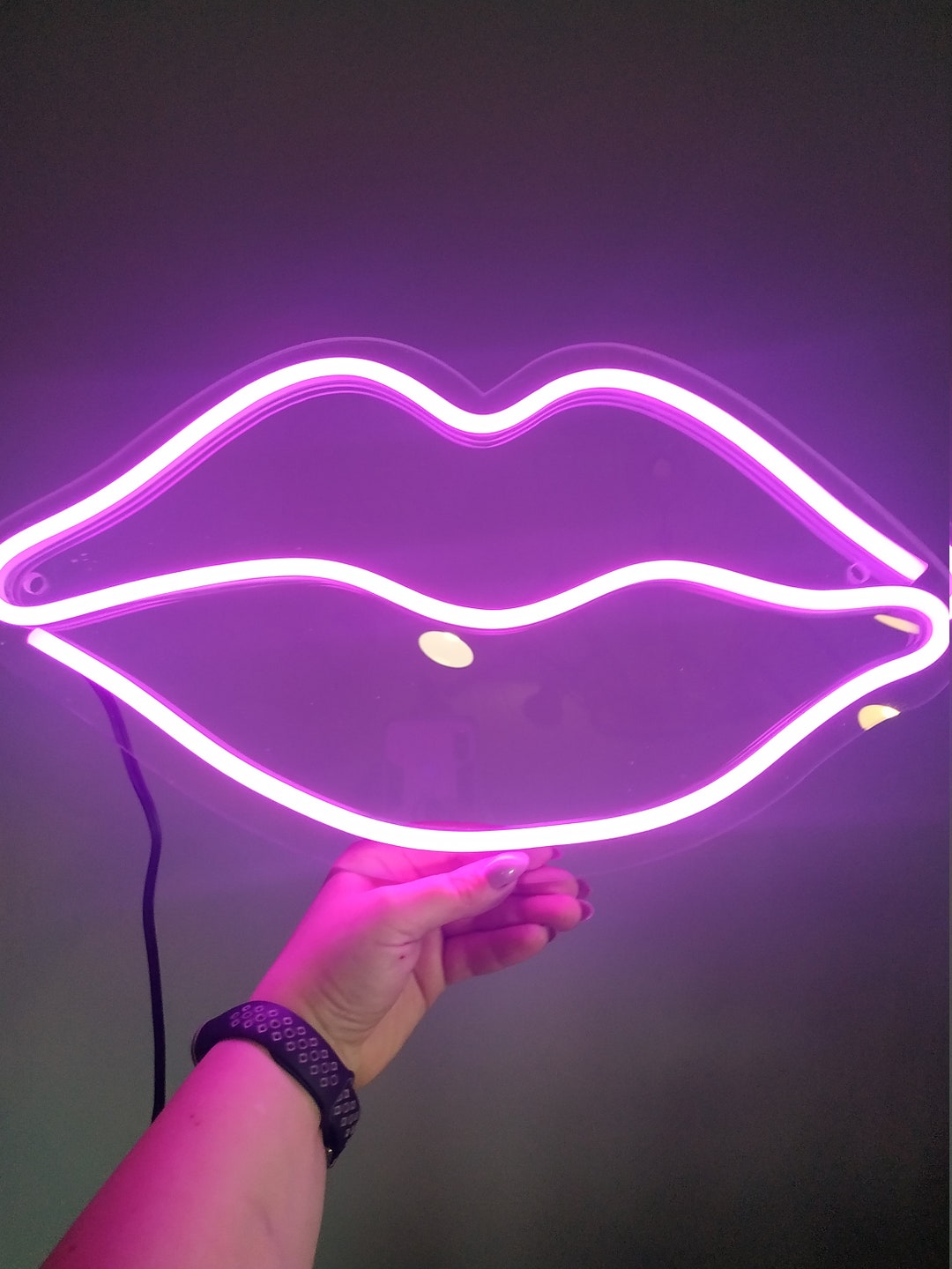 Lips Neon Sign,lips Neon Light Sign,neon Sign Bedroom Led,lip Neon Sign ...