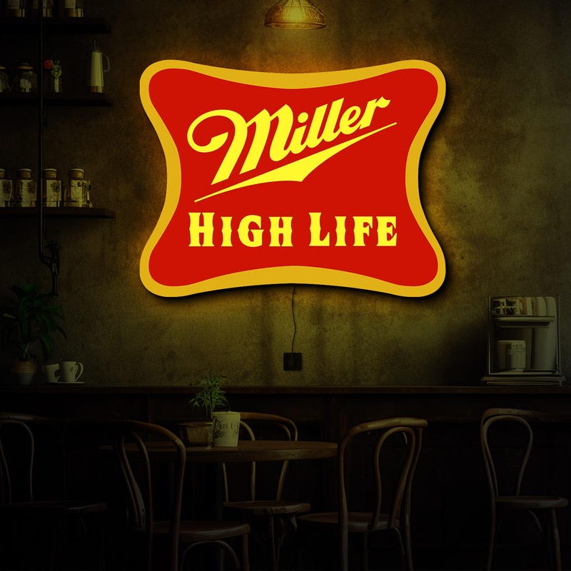 Miller High Life - Etsy