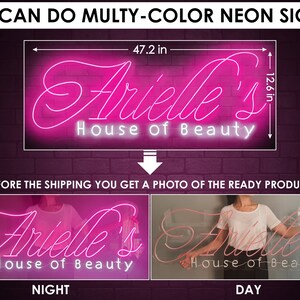 Personalized Neon Light up Sign Custom Neon Sign for Home | Etsy