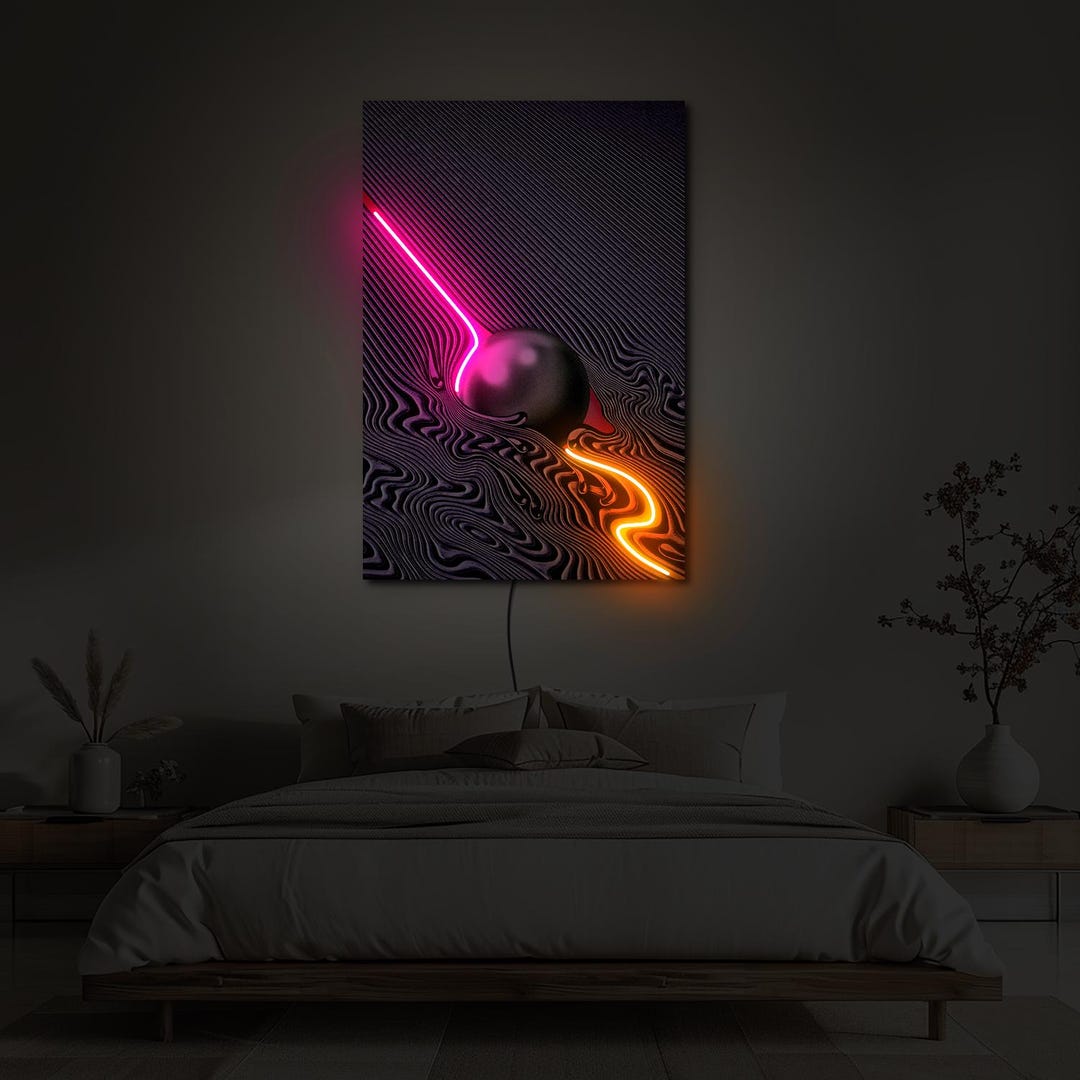 Tame Impala Neon Poster, Indie Music Poster, Music Neon Sign, Currents ...