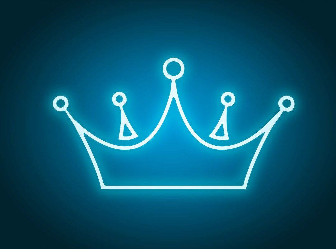 Crown Neon Sign,crown Led Sign,neon Sign Crown,led Neon Sign Bedroom ...