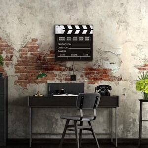 Clapperboard Led Sign, Movie Clapboard Neon Sign, Cinema Neon Sign ...