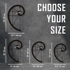 Golden Ratio Wall Clock, Fibonacci LED Spiral Clock, Minimalist Light ...