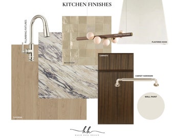 Mood Board-kitchen Design - Etsy