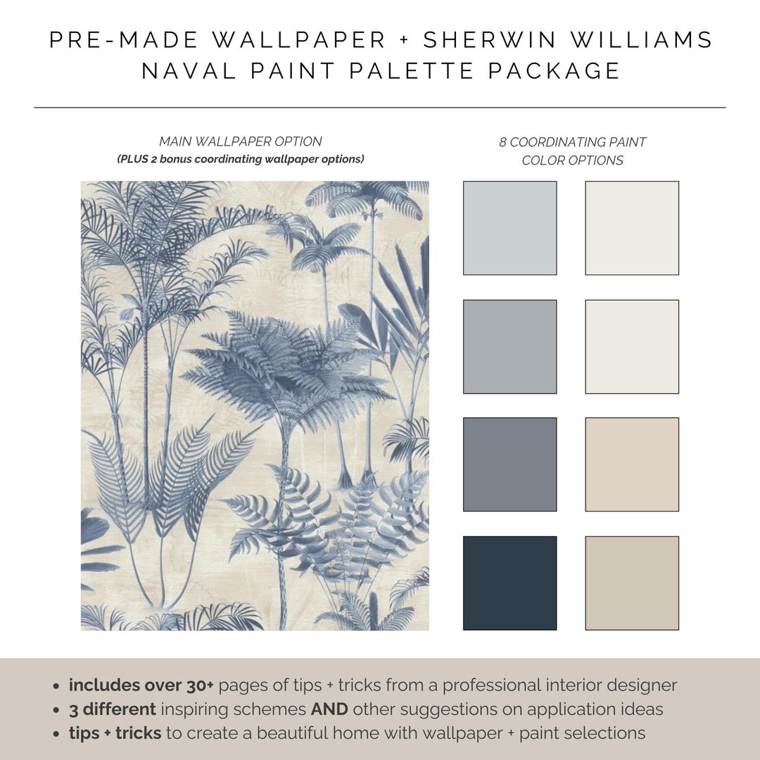 Timeless Navy Blue Paint Palette | Coastal Neutral Color Scheme | Beach ...