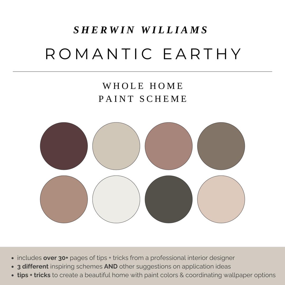 Redend Point Sherwin Williams Paint Palette, Paint Colors for Home ...