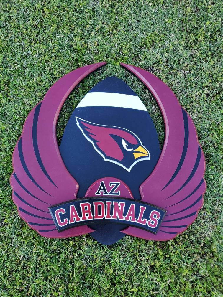 Arizona Cardinals Wall Art 3D Wood Sign Arizona Football | Etsy
