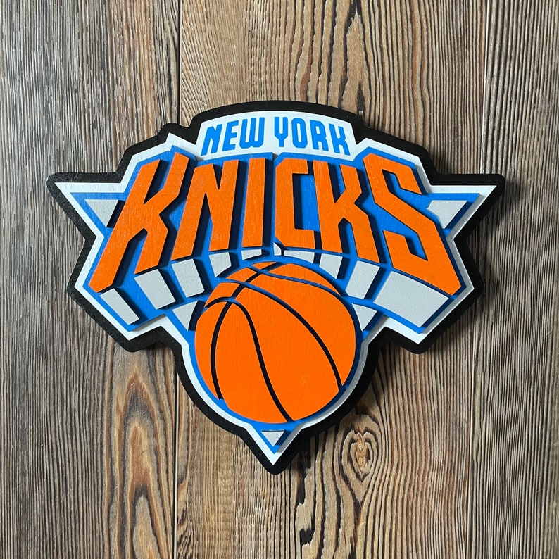 NY Knicks Wall Art 3D Sign Relief Wall Art - Etsy