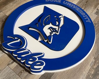 Duke Blue Devils Decor - Etsy