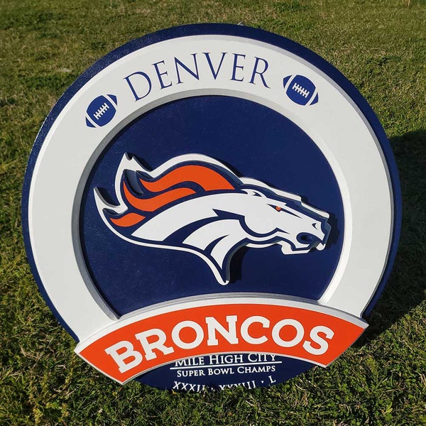 Broncos Man Cave - Etsy