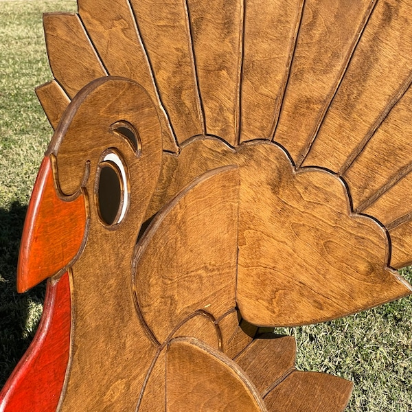 Wood Turkey - Etsy