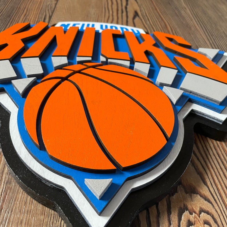 NY Knicks Wall Art 3D Sign Relief Wall Art - Etsy