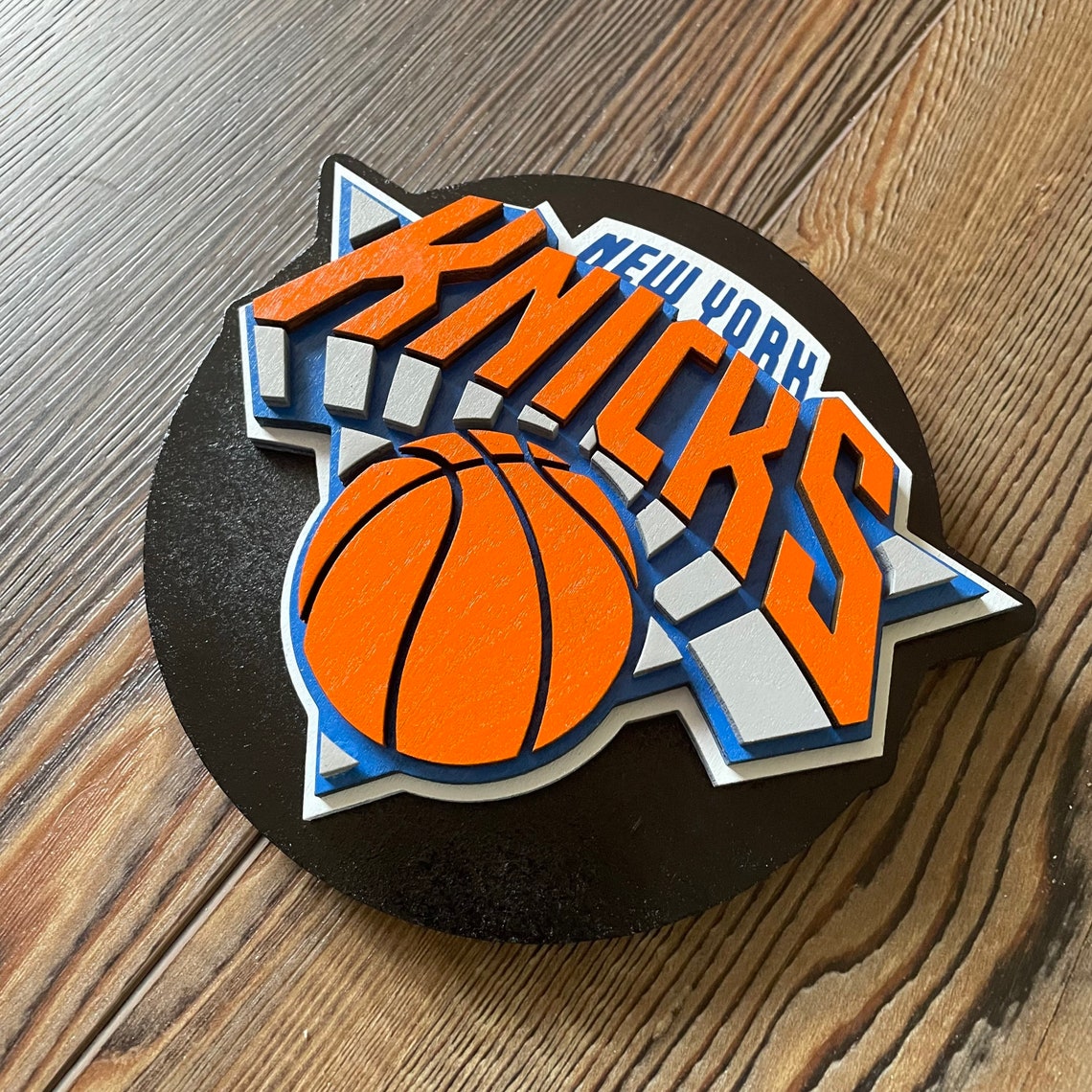 NY Knicks Wall Art 3D Sign Relief Wall Art - Etsy