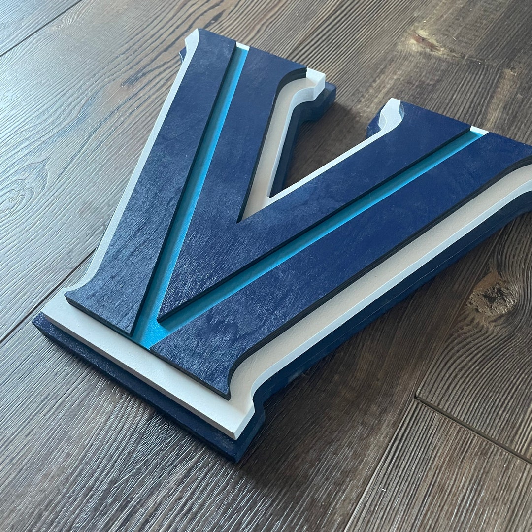 Villanova University Wall Art Stacked Wood Sign - Etsy