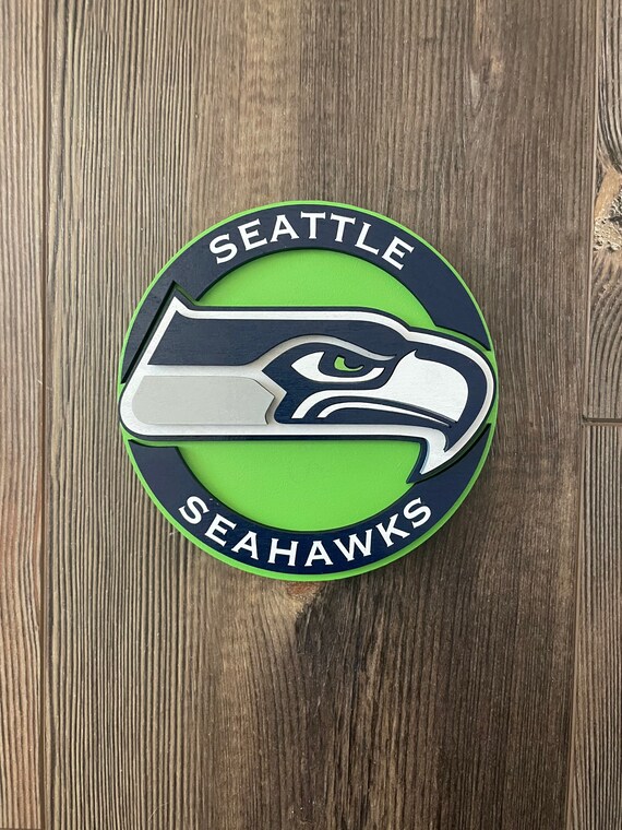 Seattle Seahawks Logo 2022 3d