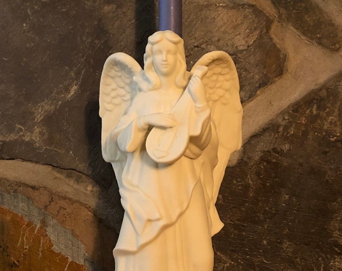 P0199 Partylite Mandolin Angel Candle Holder - Etsy