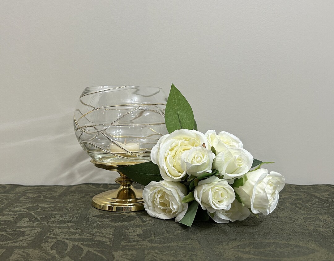 P7116 Partylite Calypso Gold Tealight Candle Holder - Etsy