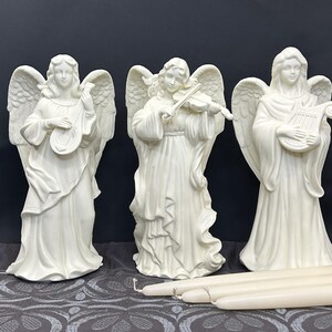 P0199 Partylite Mandolin Angel Candle Holder - Etsy