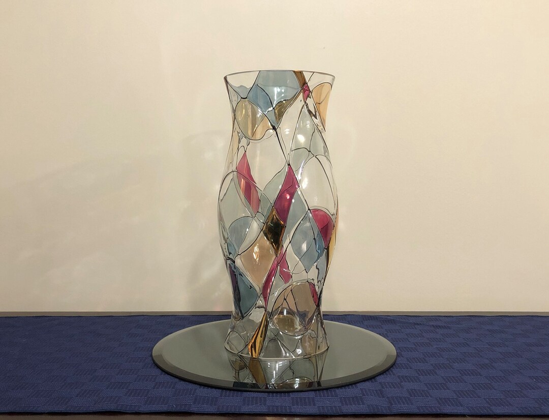 P7016 Partylite Mosaic Hurricane Shade - Candle Accessory - Etsy