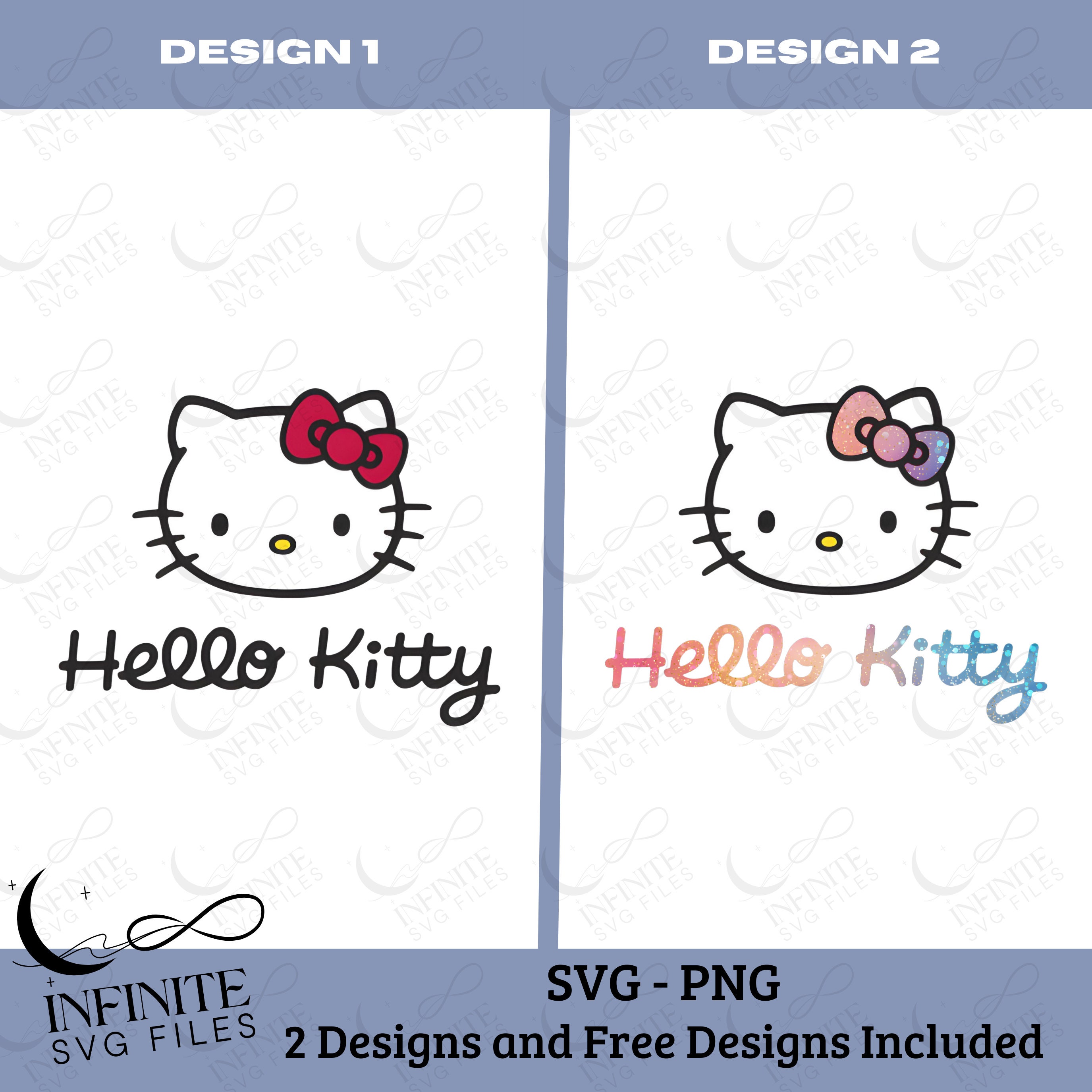 Hello Kittys Svg Coquette Svg Glitter Svg Sequin Png Kawaii Kitty Svg ...