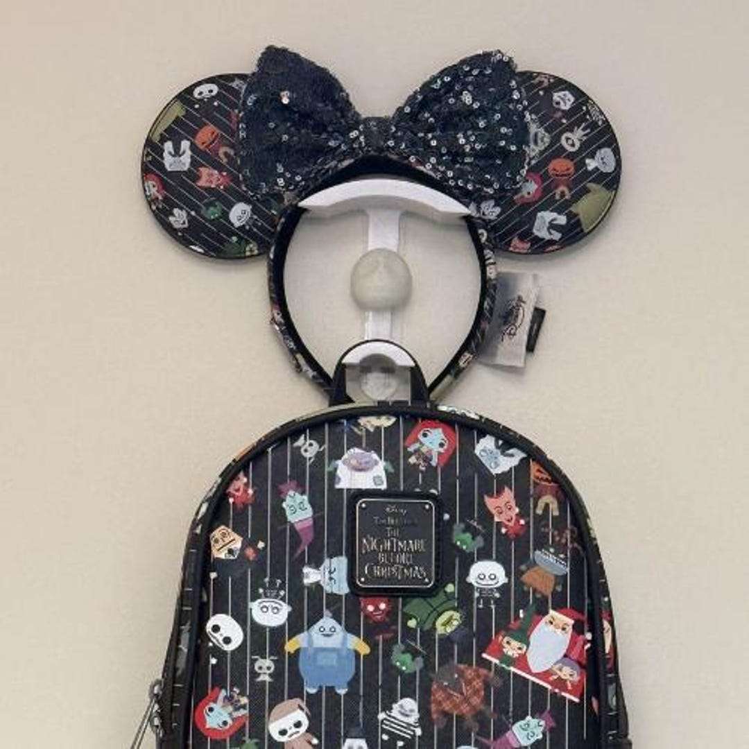 3D Printed Loungefly Bag & Ear Holder – Jack Skellington, Stitch ...