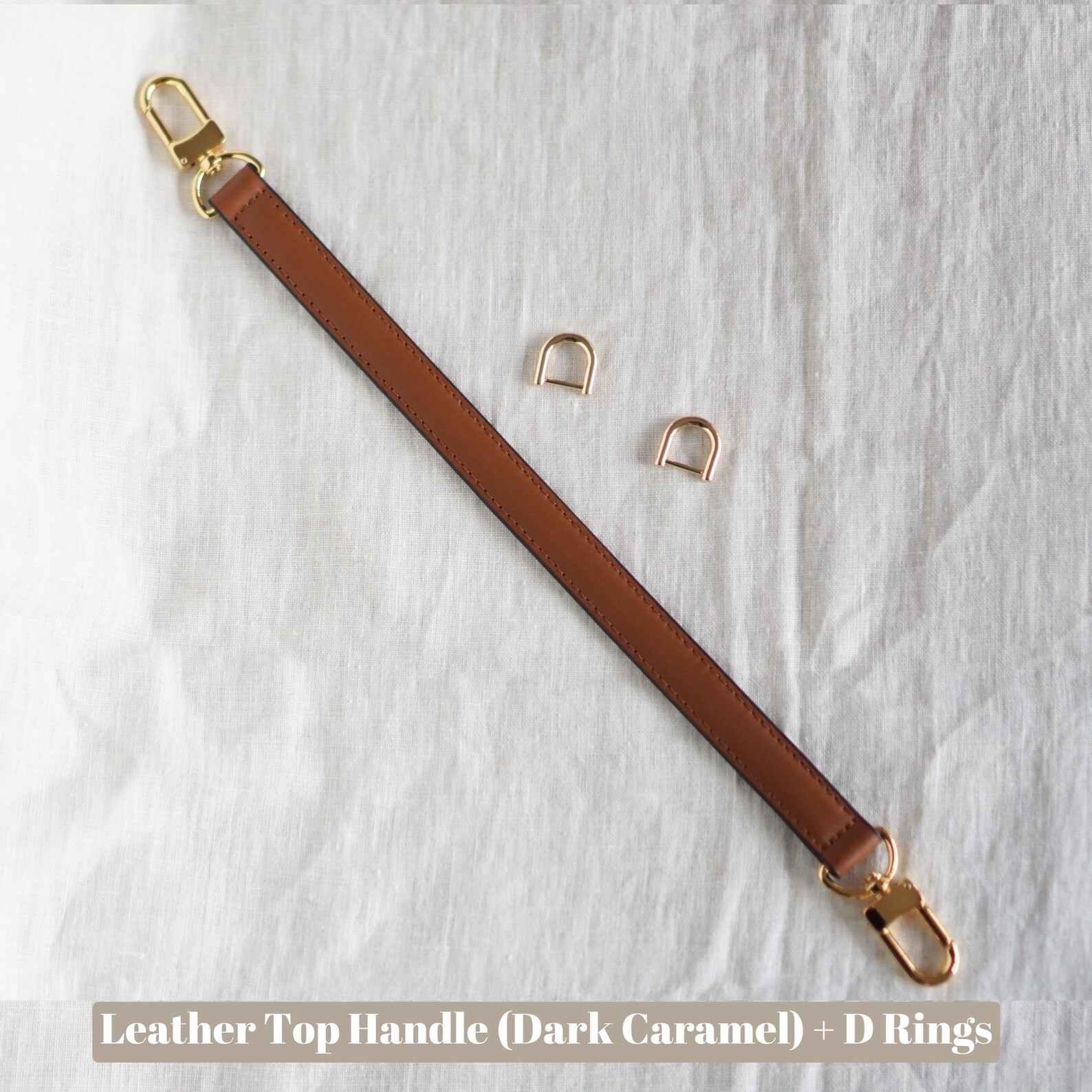 Leather Top Handle Strap and D Ring Conversion Kit For Louis | Etsy