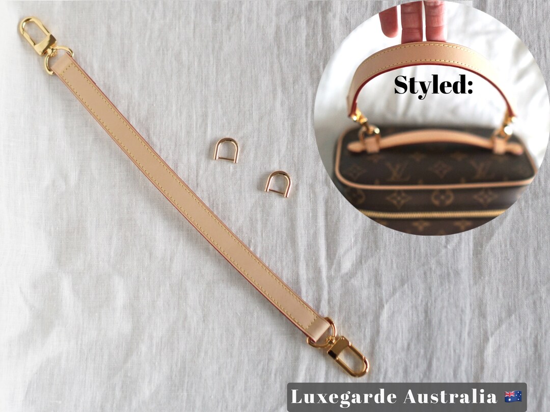 Leather Top Handle Strap and D Ring Conversion Kit | for L V Pochette ...
