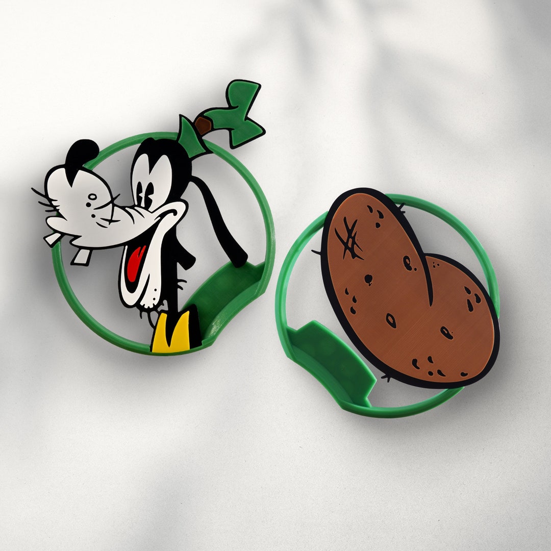 Goofy and the Potatoland Potato Set of 3D Printed Interchangeable ...