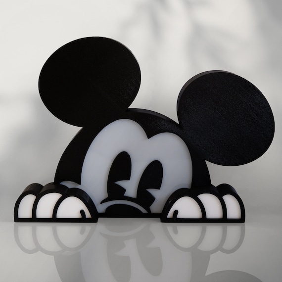 Mickey Mouse RGB Light 3D Printed | Etsy