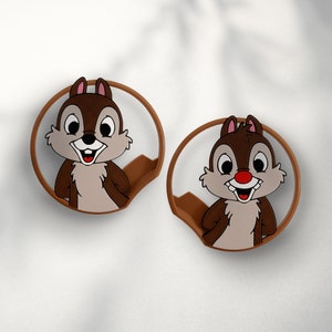 Chip and Dale Set of 3D Printed Interchangeable Magnetic Mouse Ears - Etsy