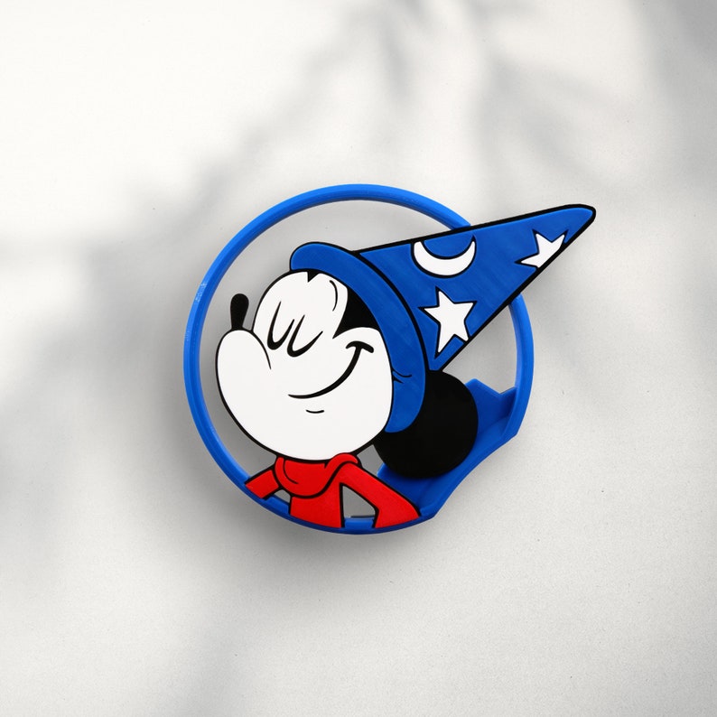 Sorcerer Mickey and Mop Set of 3D Printed Interchangeable - Etsy
