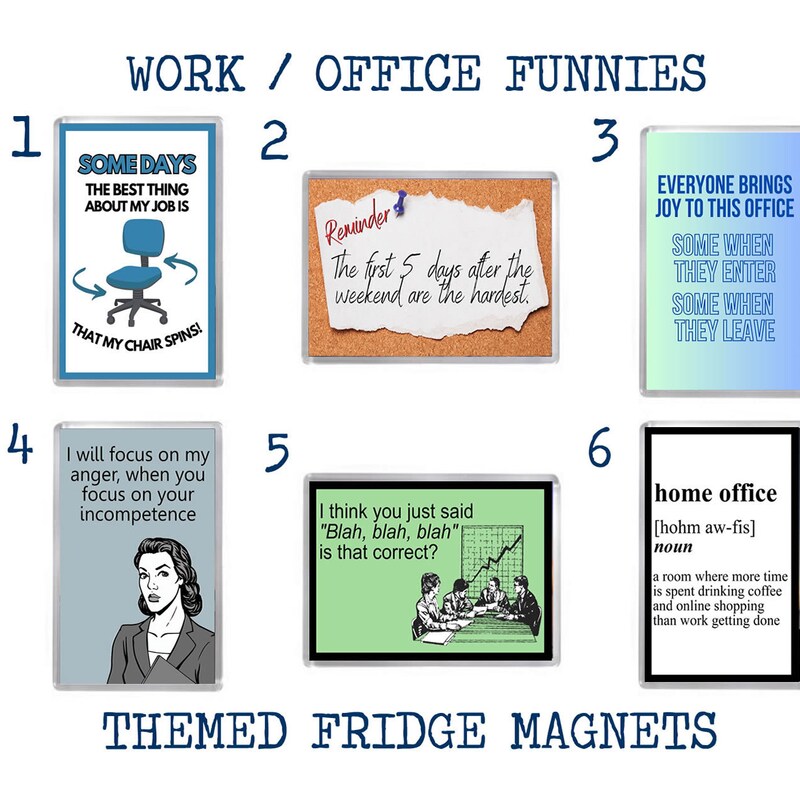 Funny Quote Magnets - Etsy