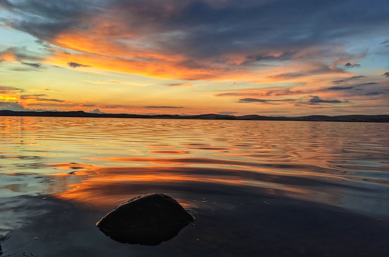 Sunset Digital Download - Lake, Water - Etsy