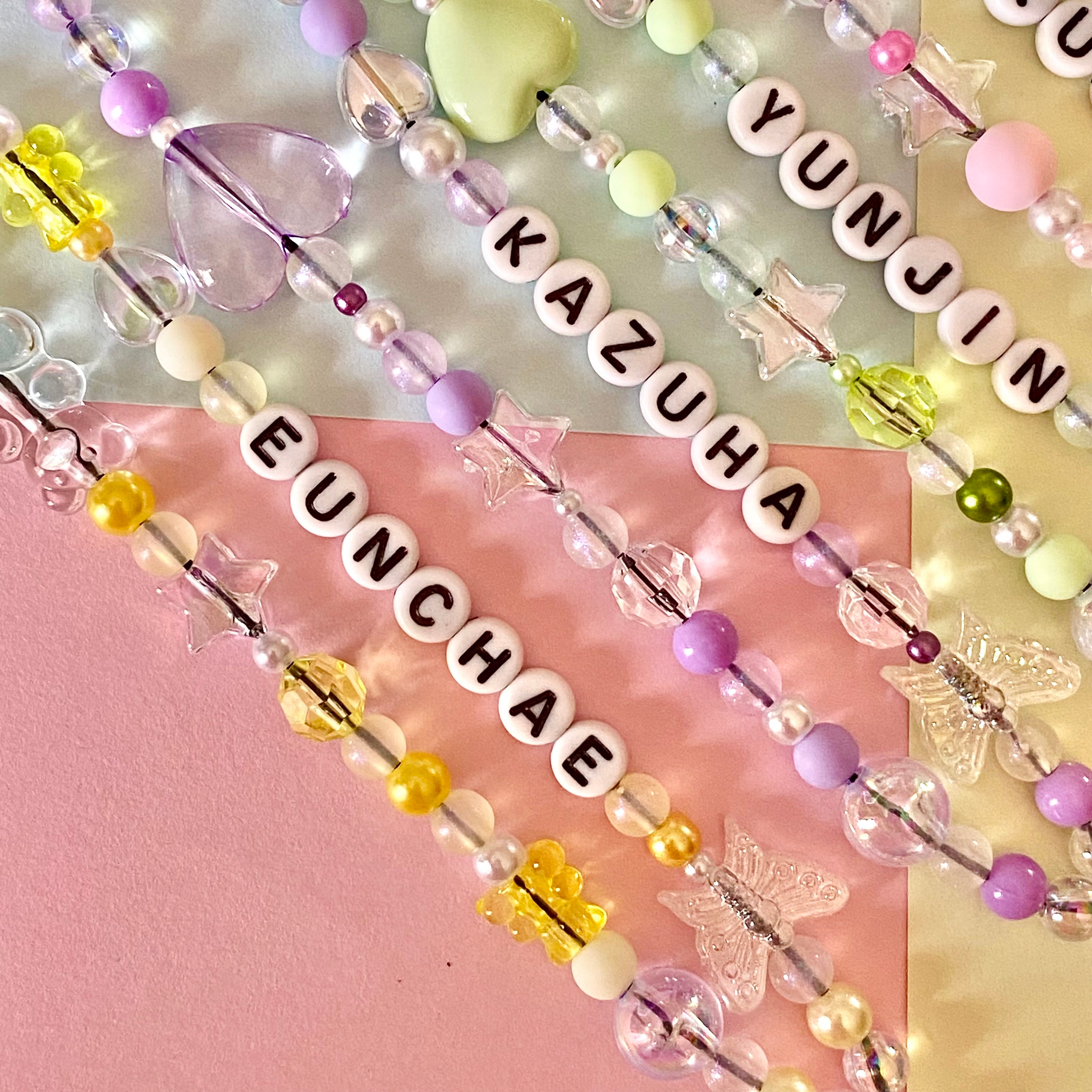 Fearnot Lightstick/phone Beaded Charm Kpop Lightstick - Etsy