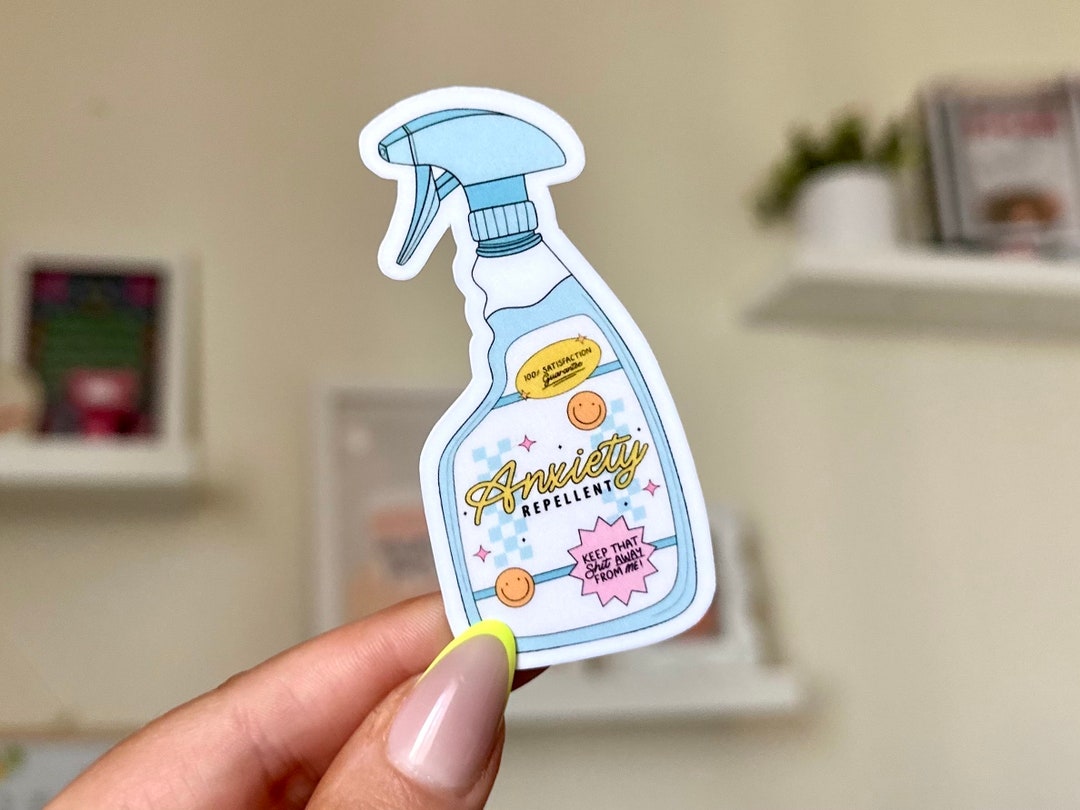 Anxiety Repellent Waterproof Sticker, Intuition, Self Care, Self Love ...