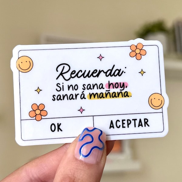 Latino Mental Health Stickers - Etsy