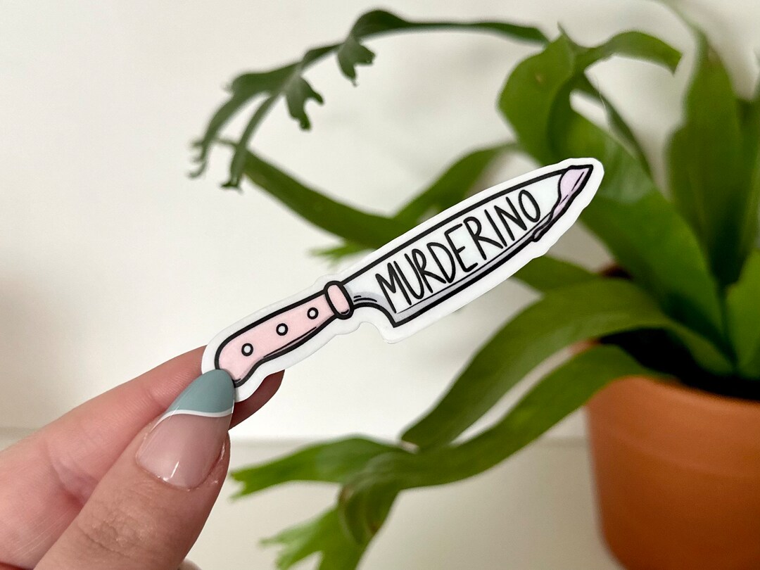 Murderino Waterproof Sticker, Horror Gifts, True Crime Junkie, Horror ...