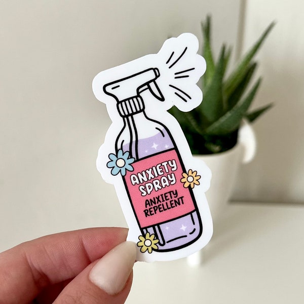 Anxiety Sticker - Etsy