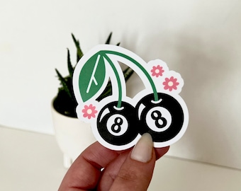 8 Ball Sticker - Etsy