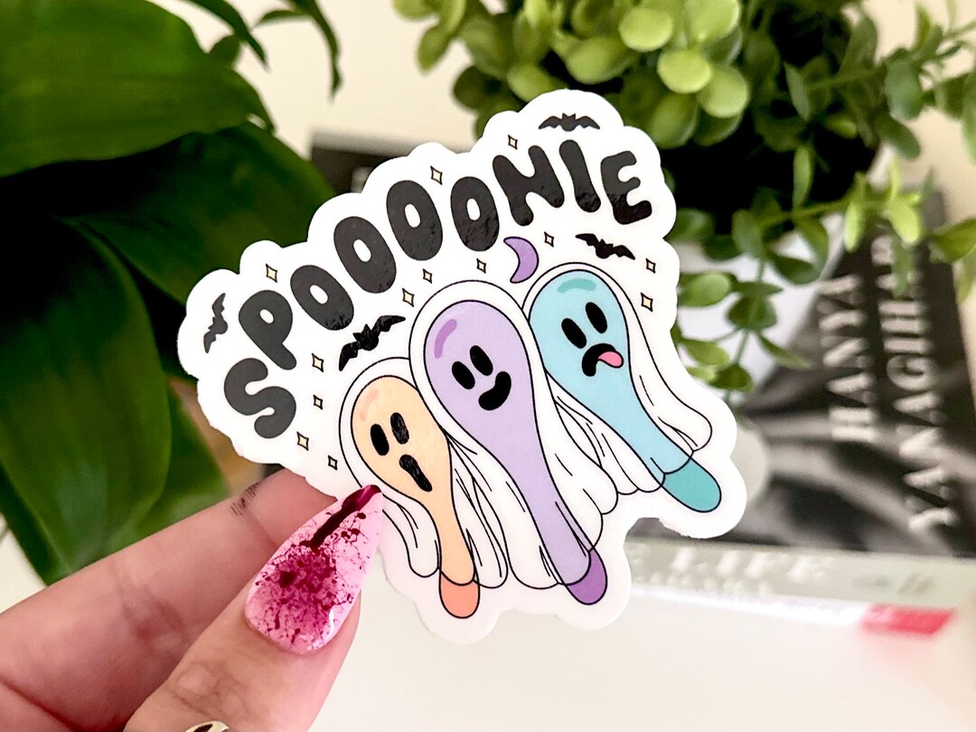 Spoonie Waterproof Sticker, Mental Health Stickers, Handdrawn Art ...