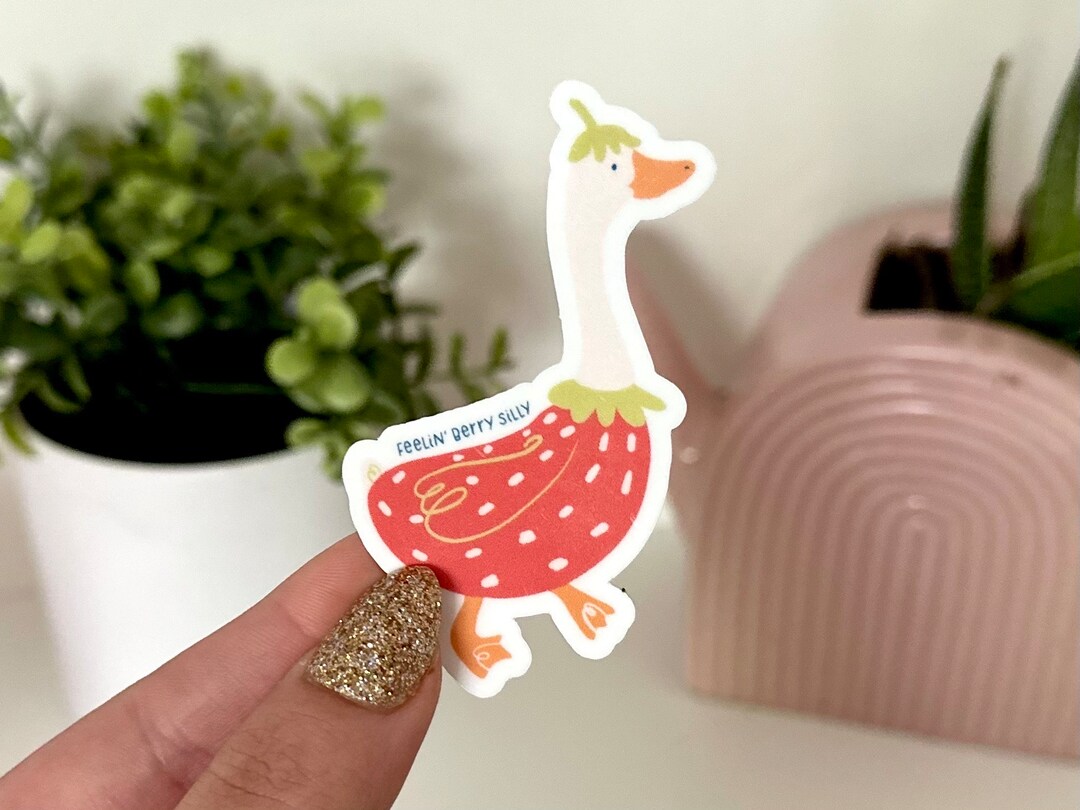 Feeling Berry Silly Waterproof Sticker, Funny Gifts, Waterbottle ...