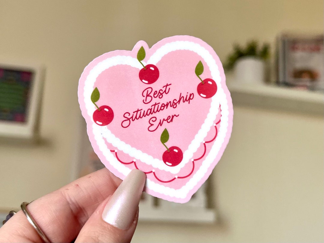 Best Situationship Ever Waterproof Sticker, Funny Gifts for Spouse ...