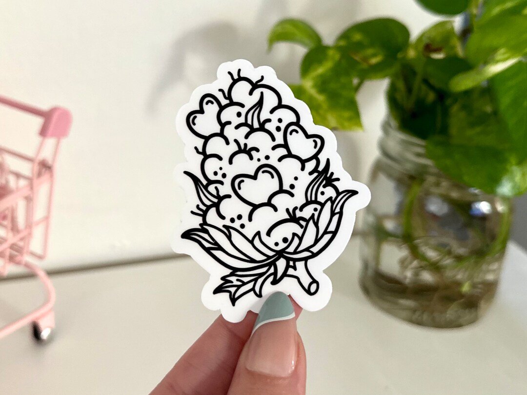 Love Bud Waterproof Sticker, 420 Friendly Laptop Sticker, Bud Lady ...