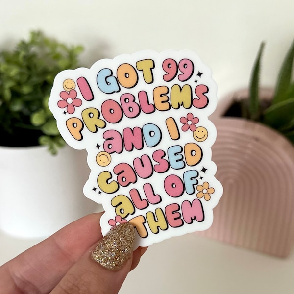 Problem Child Sticker - Etsy