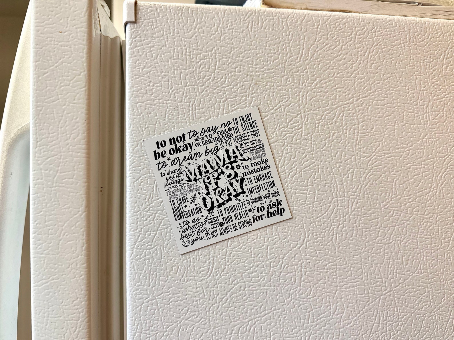 Mama It’s Okay Magnet, Mothers Day Gifts, Motherhood, Mental Health ...