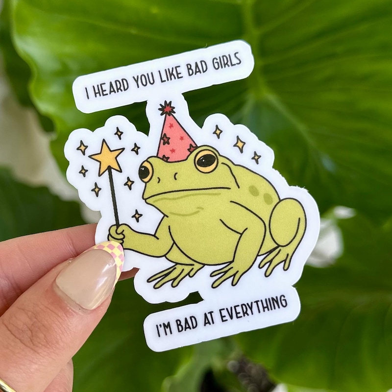 Bad Girl Sticker Sheets - Etsy